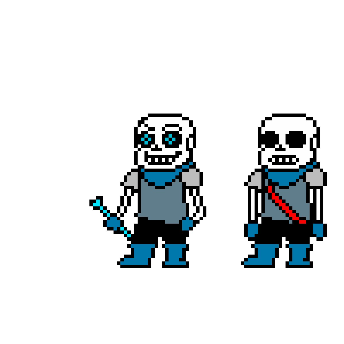Pixilart - Updated Swap Sans by Lace1