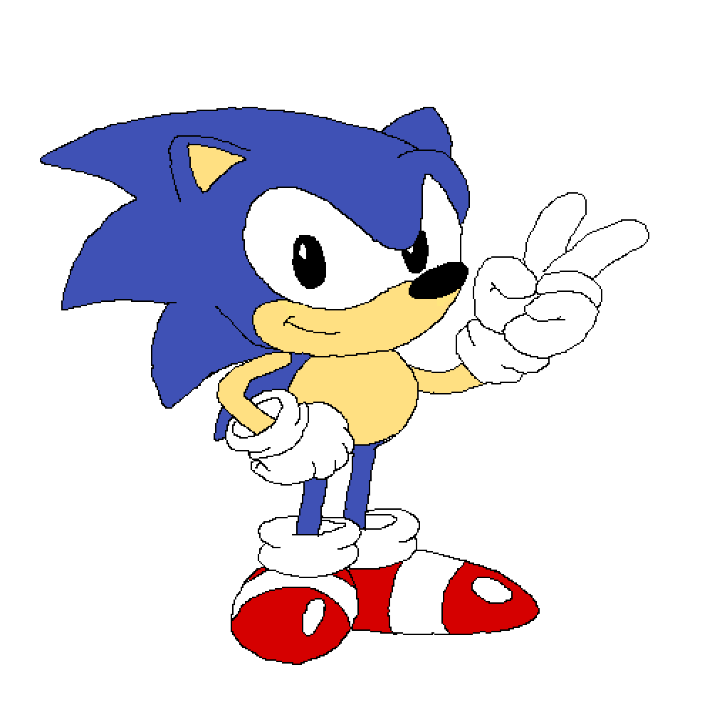 Pixilart - Sonic CD colored by CycloneAlt