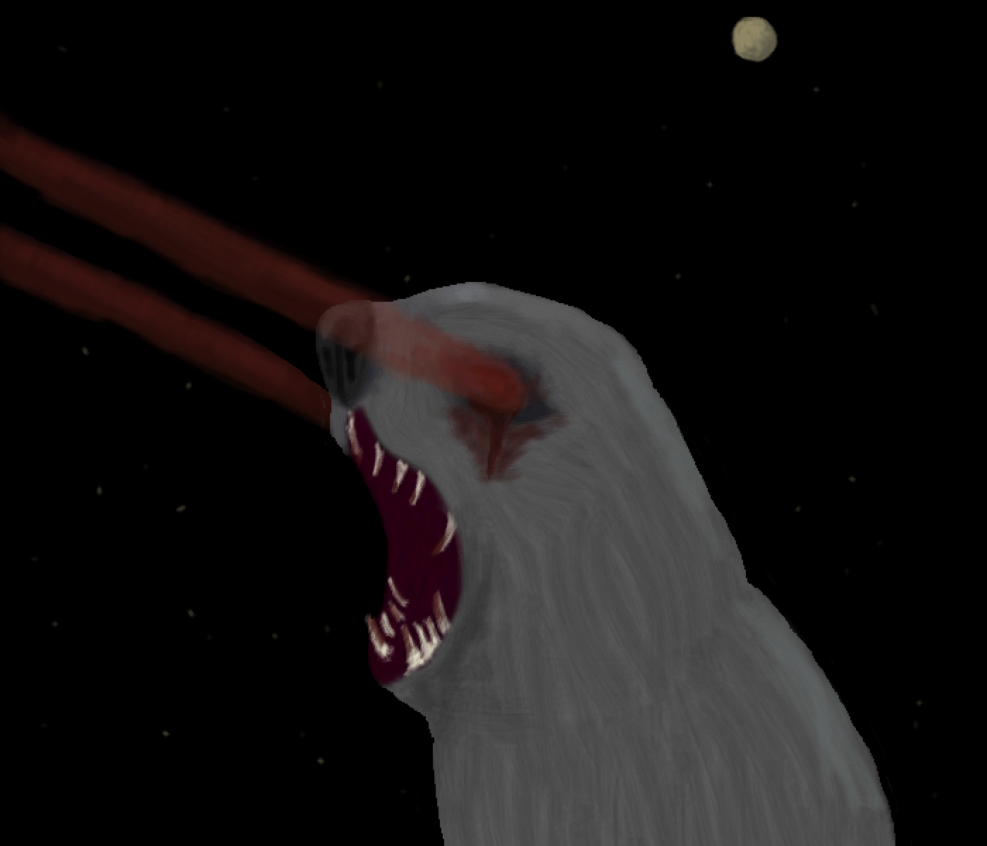 Pixilart - Monster seal by Cate