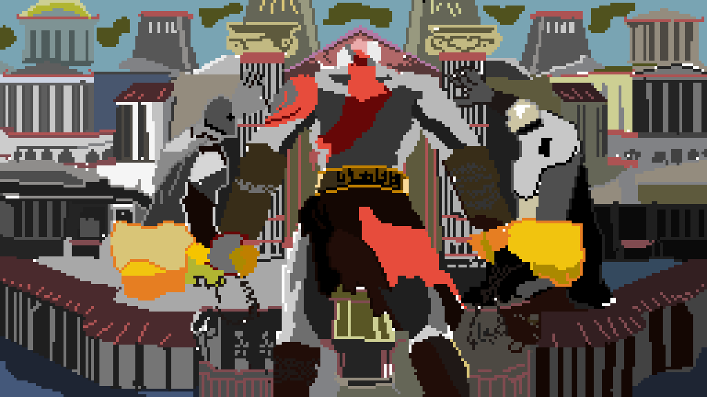 Pixilart - God Of War by BlakeB