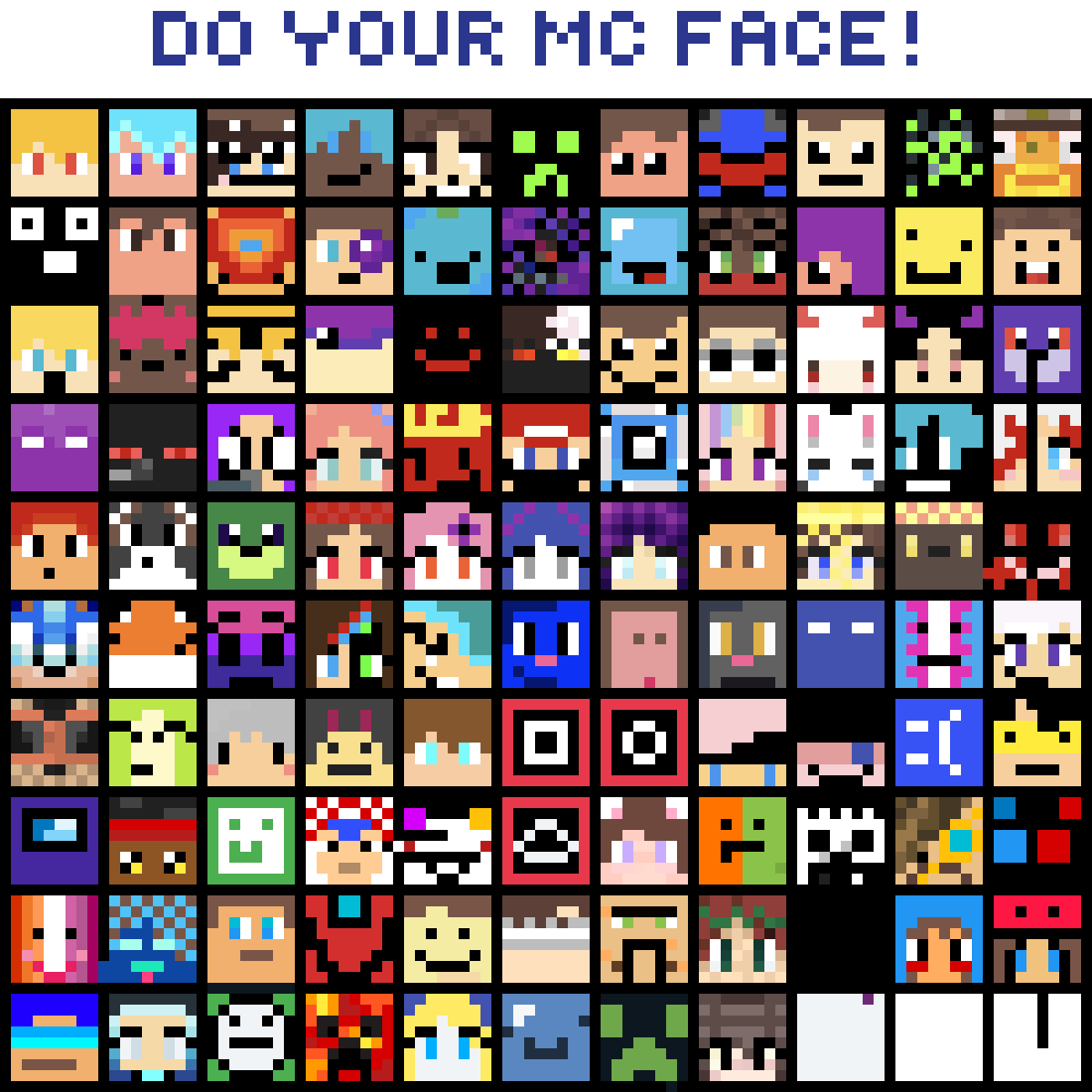 Pixilart - Make your MC face by Pixel-Nima106
