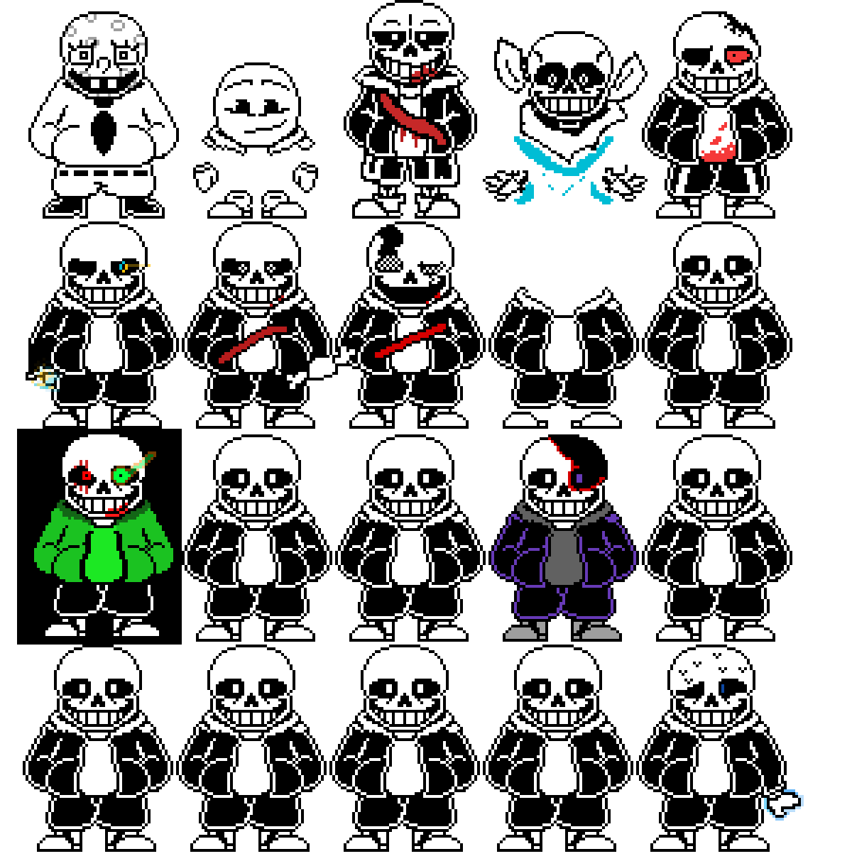 Pixilart - Sans oc by Flimsygrub