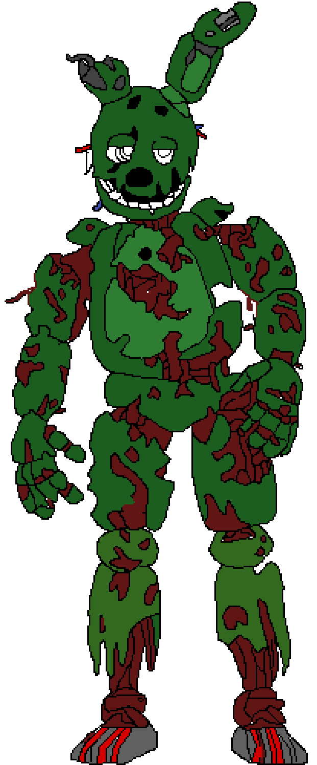 Editing Springtrap - Free online pixel art drawing tool - Pixilart