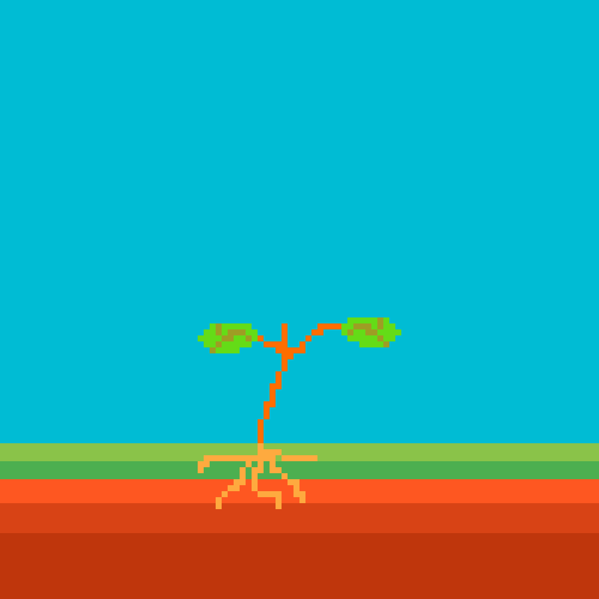 Pixilart - Tree Roots by hanaahakiizuni