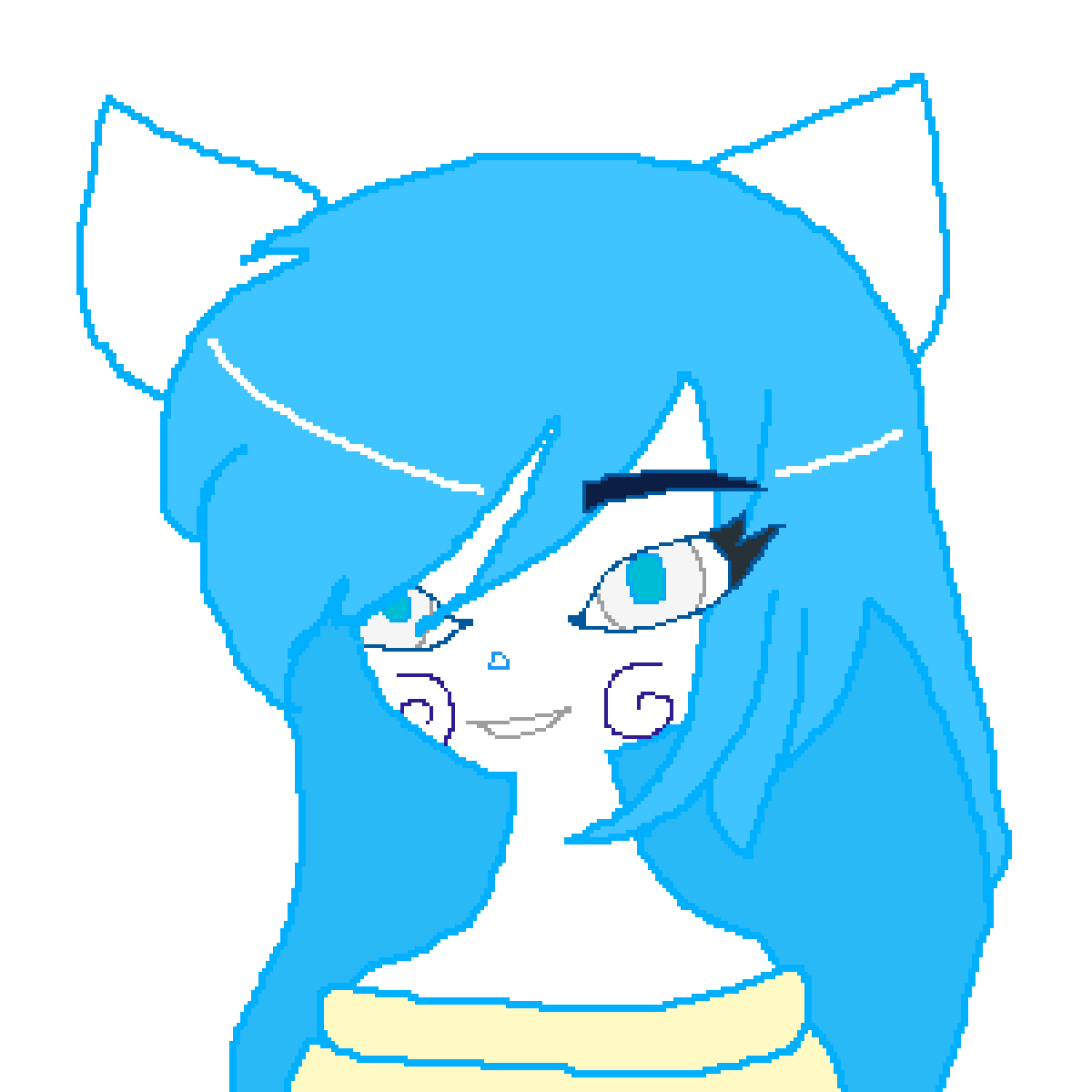 Pixilart - Cristali. Just a tracer. by ArtisticPotatoo