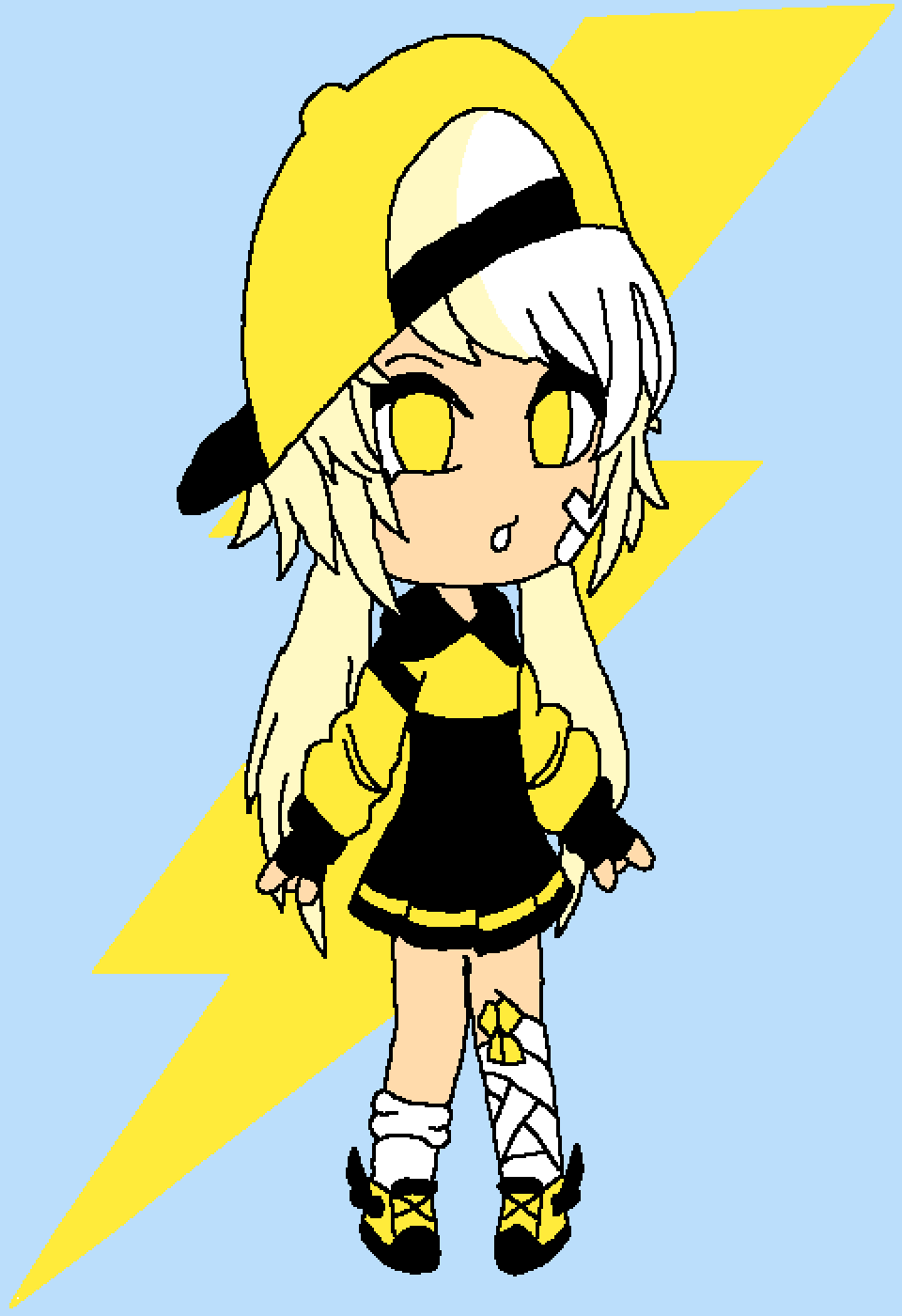 Pixilart - lIgHtnInG pOwEr gAchA cLU by esantiag