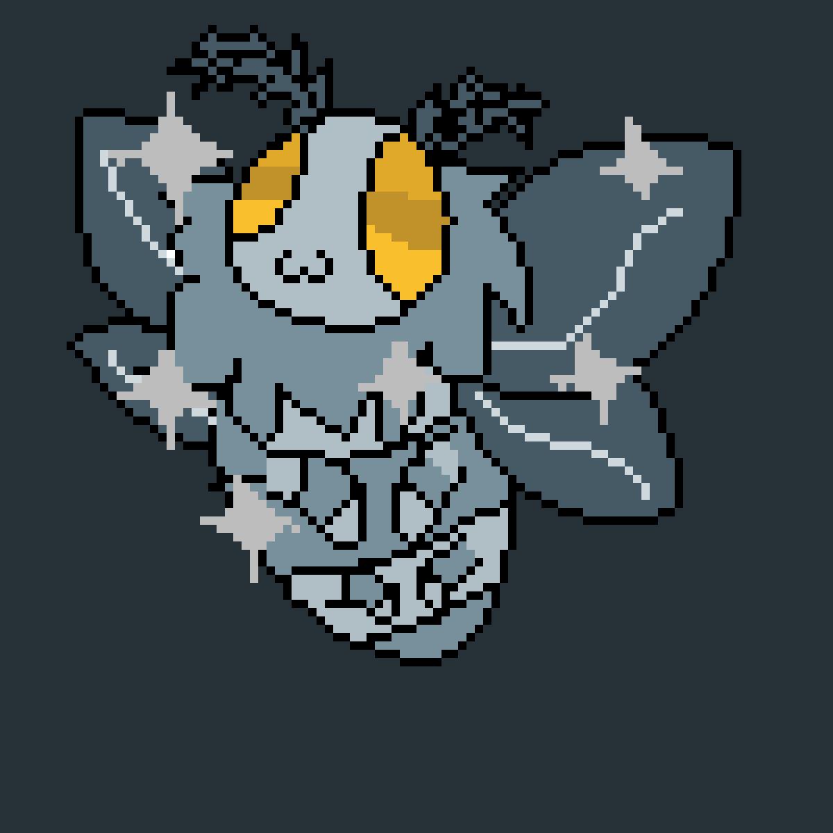 Pixilart - Fluffy moths by ELchipUwU