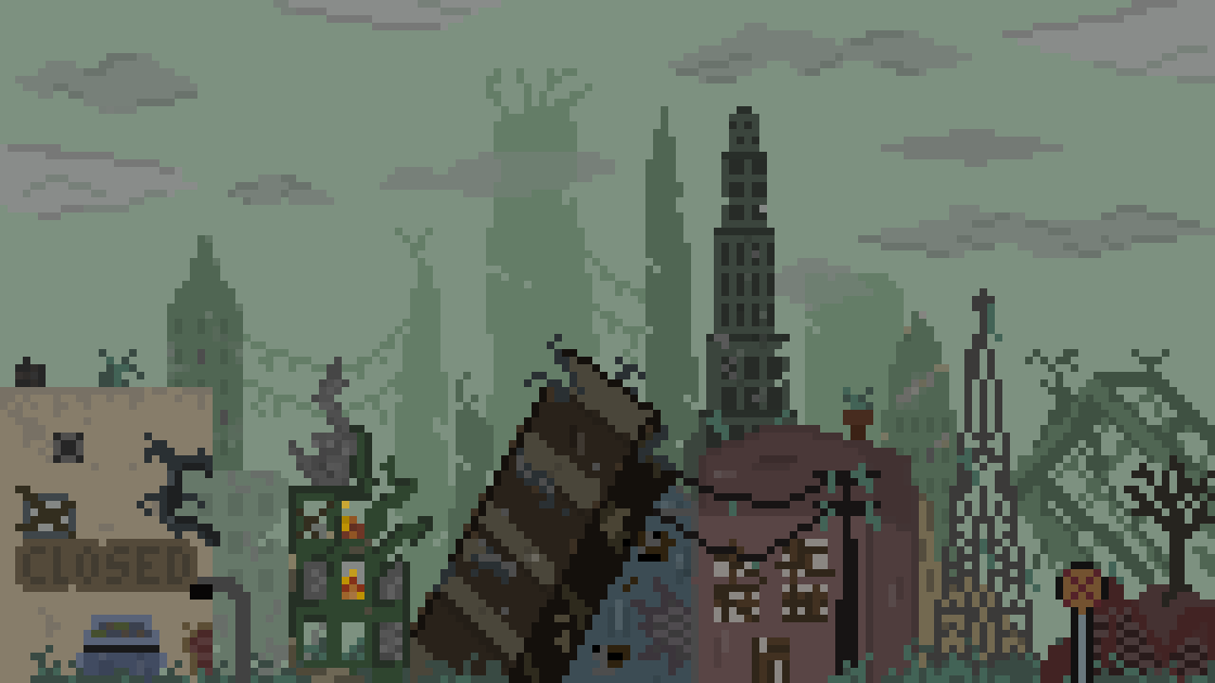 Pixilart - Apocalyptic City by kayfreakinla