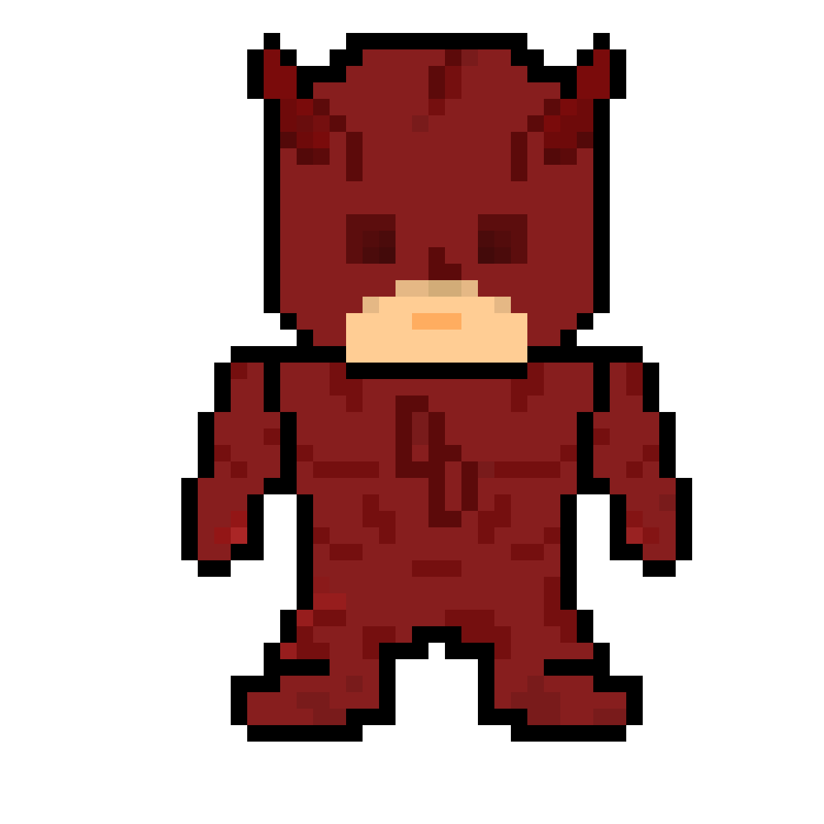 Editing DareDevil - Free online pixel art drawing tool - Pixilart