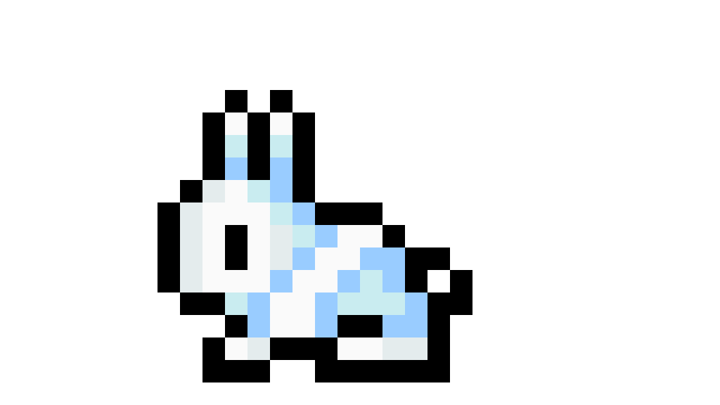 Editing bunny - Free online pixel art drawing tool - Pixilart