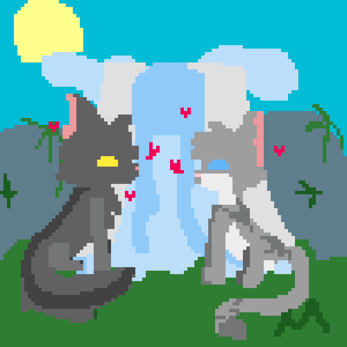 Pixilart - Silverstream x Graystripe by MeanlessDoodles