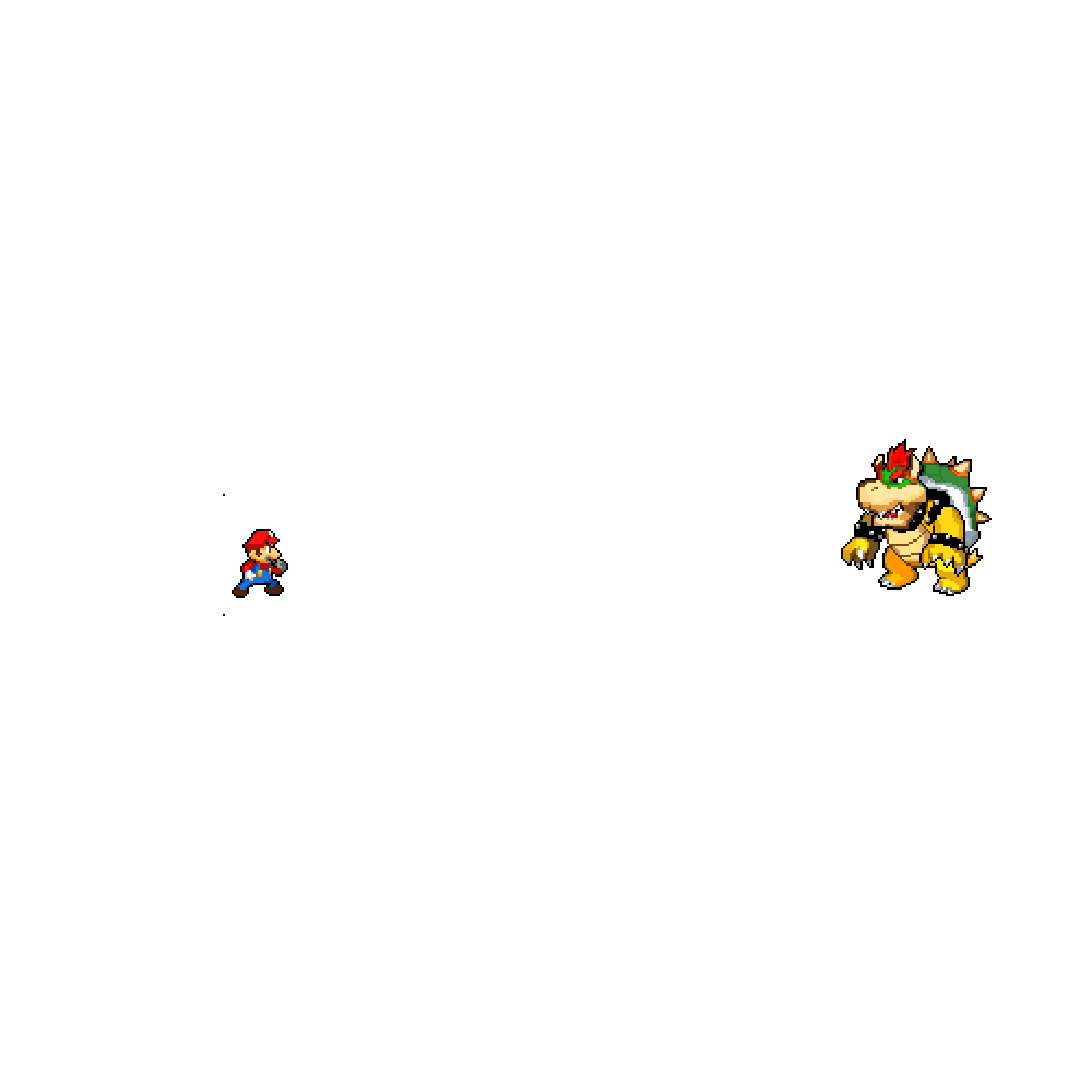 Editing mario vs bowser - Free online pixel art drawing tool - Pixilart