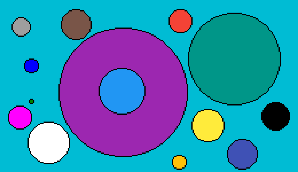 Editing circles - Free online pixel art drawing tool - Pixilart