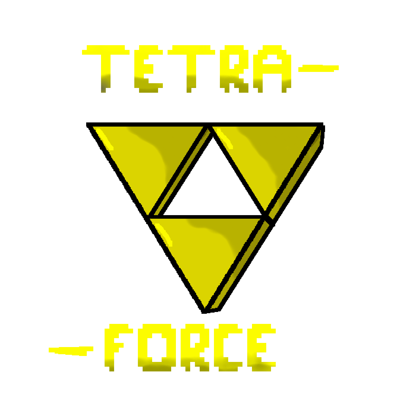 Pixilart - Tetra force by Jaecool125