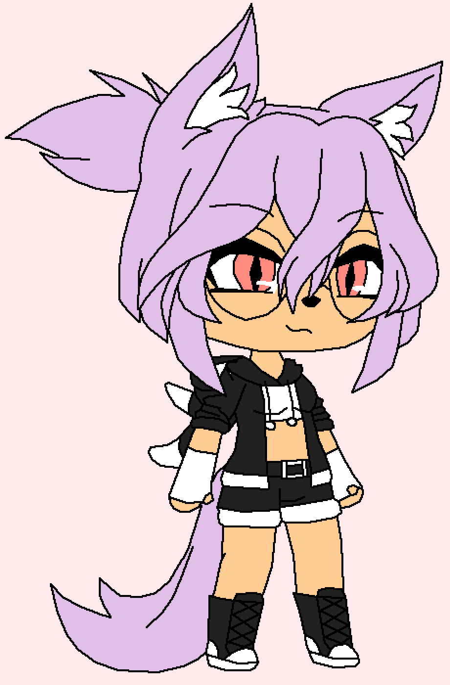 Pixilart - cUtE GacHa bAsE by esantiag