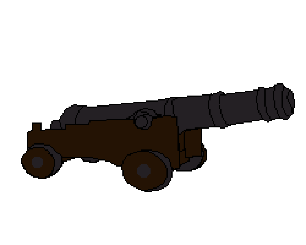 Pixilart - cannon by DelightfullyMad