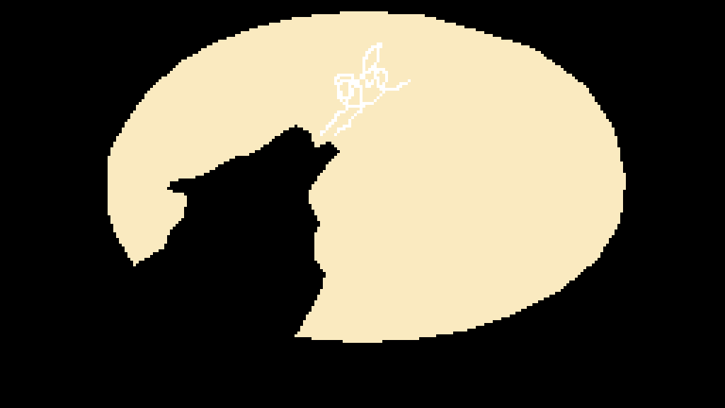 Editing howling wolf - Free online pixel art drawing tool - Pixilart
