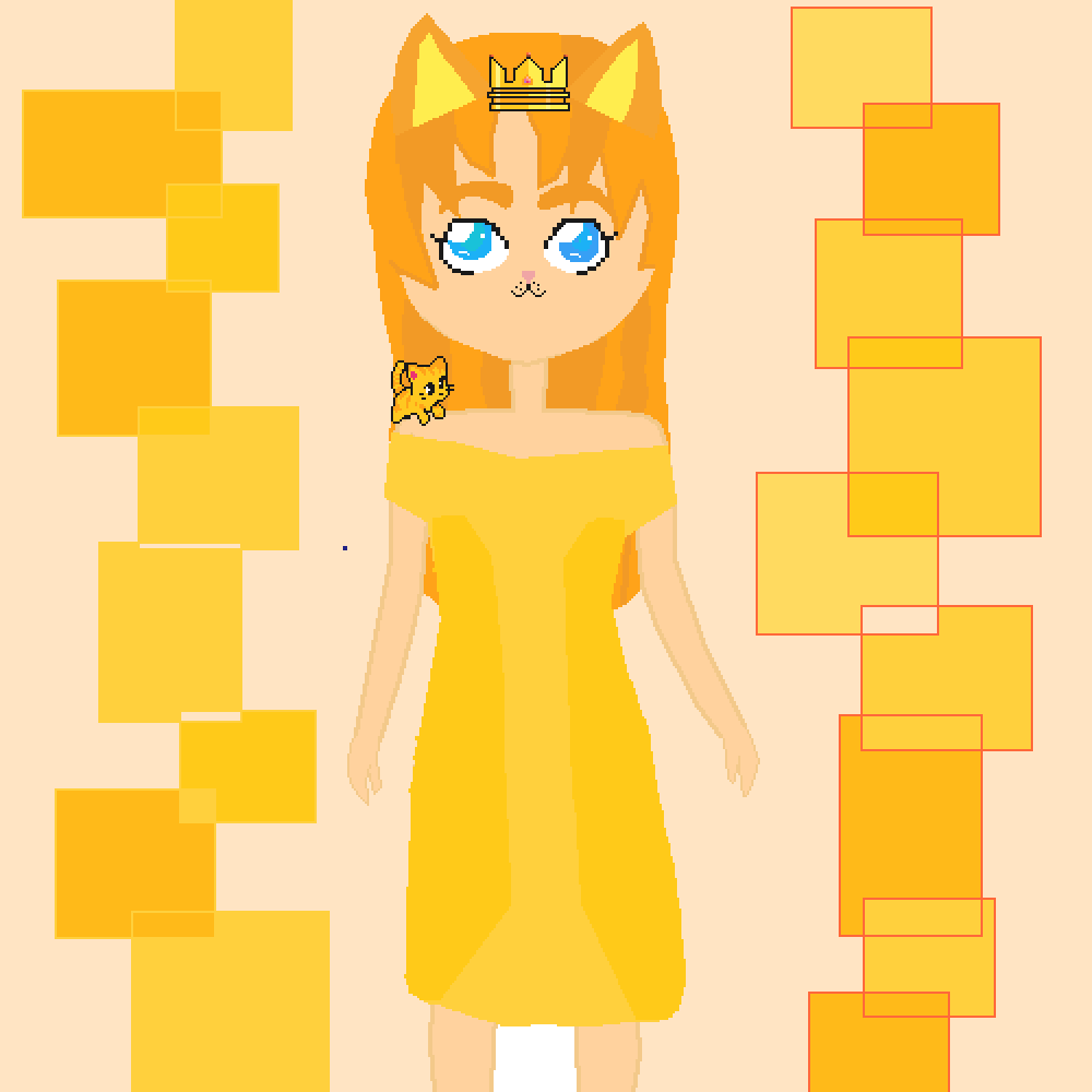 Pixilart - Ginger meow! by cottoncat