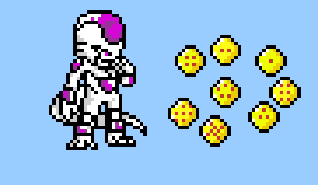 Editing Frieza - Free online pixel art drawing tool - Pixilart