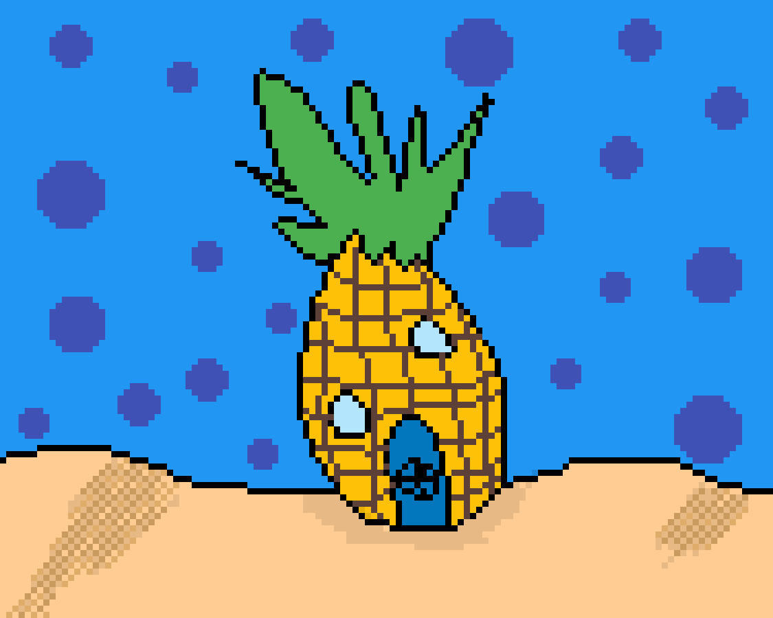 Pixilart - Spongebob’s house by LlamaLampsRule