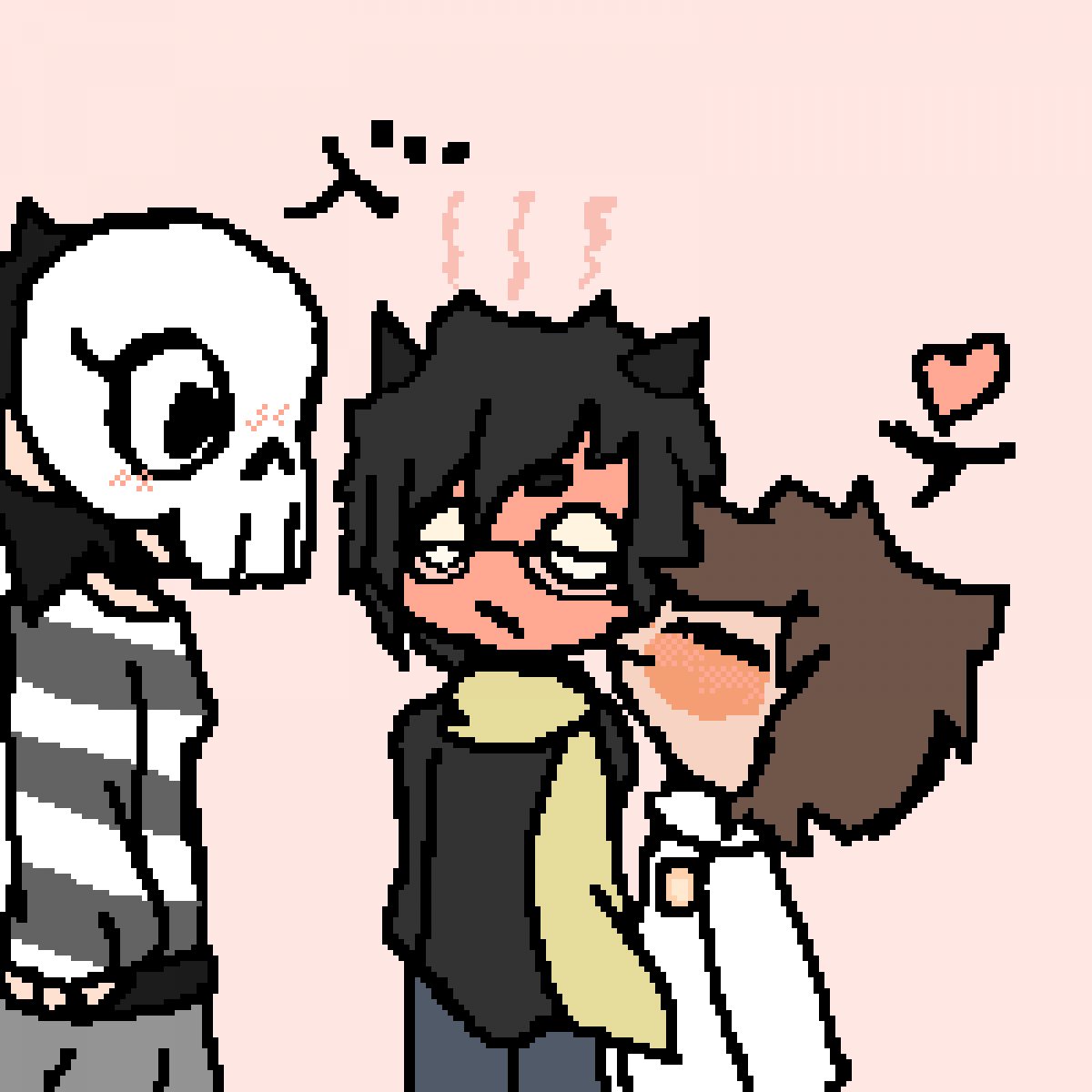 Pixilart - The Trio. ( Request ) by FluffButt