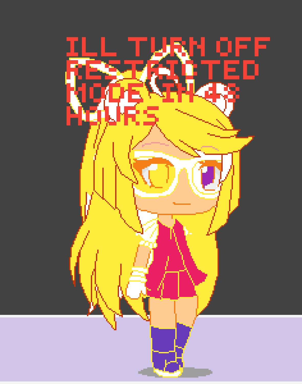 Editing Turn Off Restricted Mode - Free online pixel art drawing tool ...