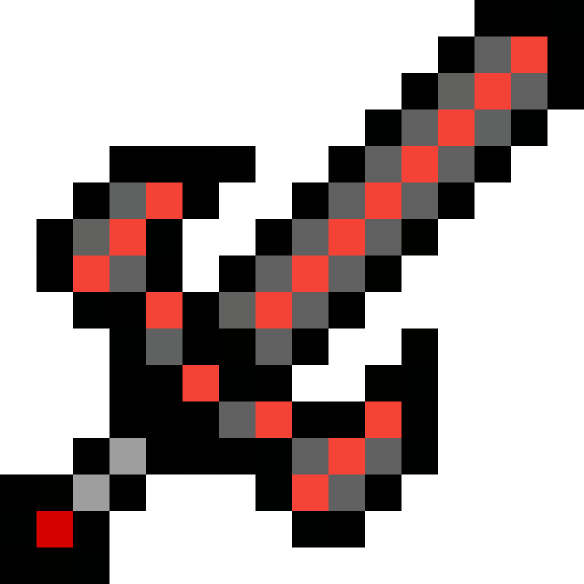 Pixilart - Minecraft Demon Sword by NateBattlePro