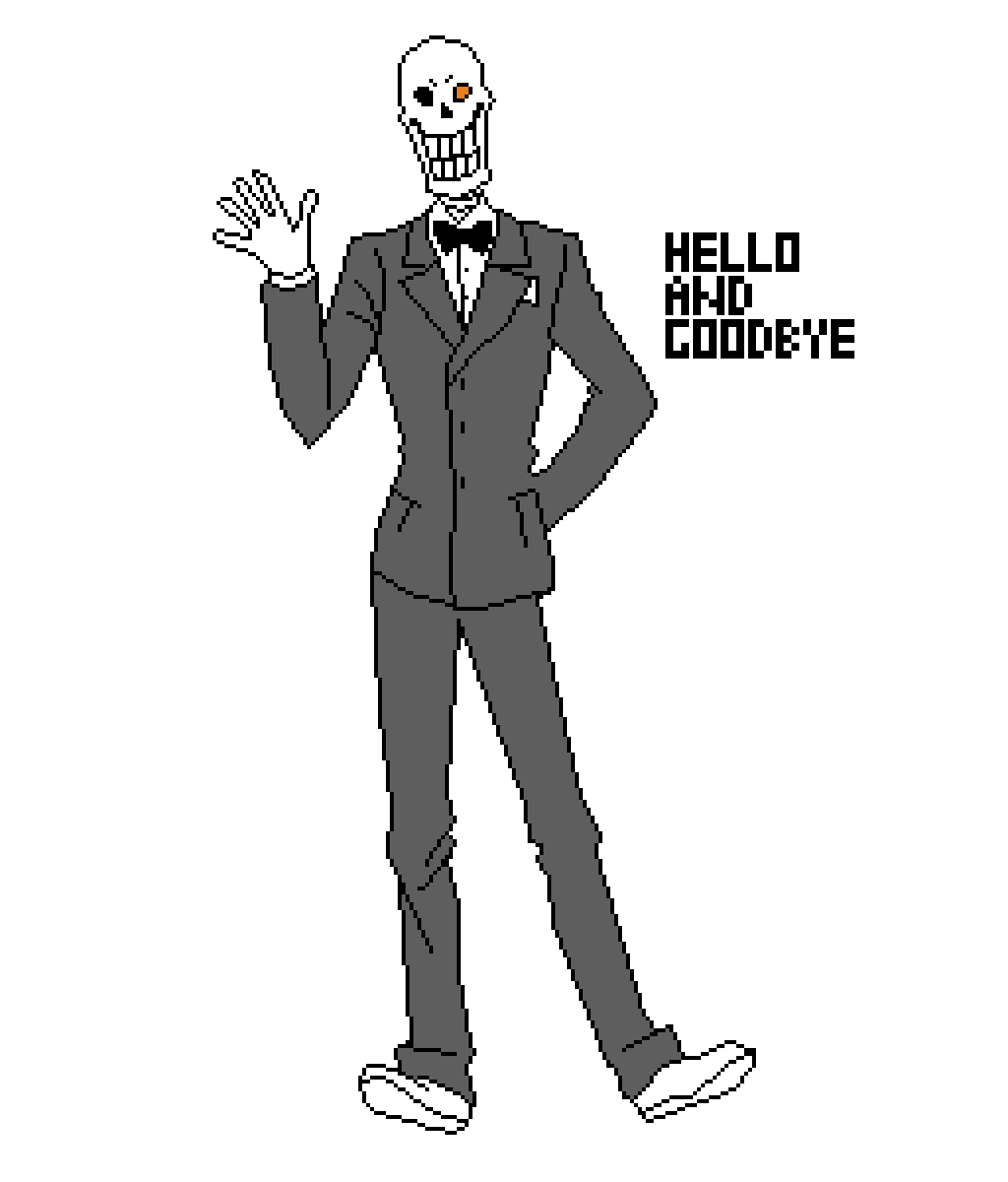 Pixilart - hello and goodbye by flytuba4181