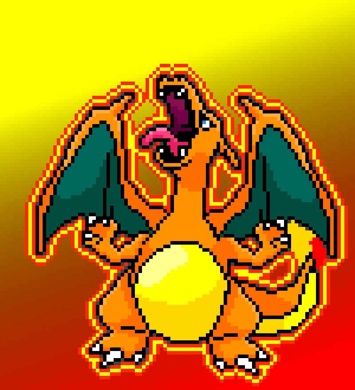 Pixilart - Charizard by RyanNotHere