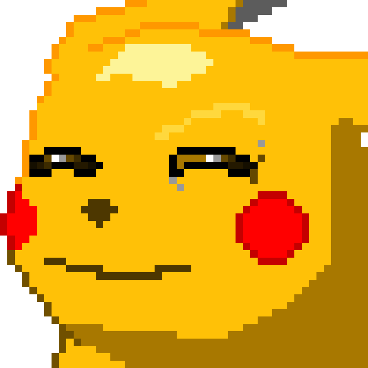 Pixilart - Questioning Pikachu by Flash2017
