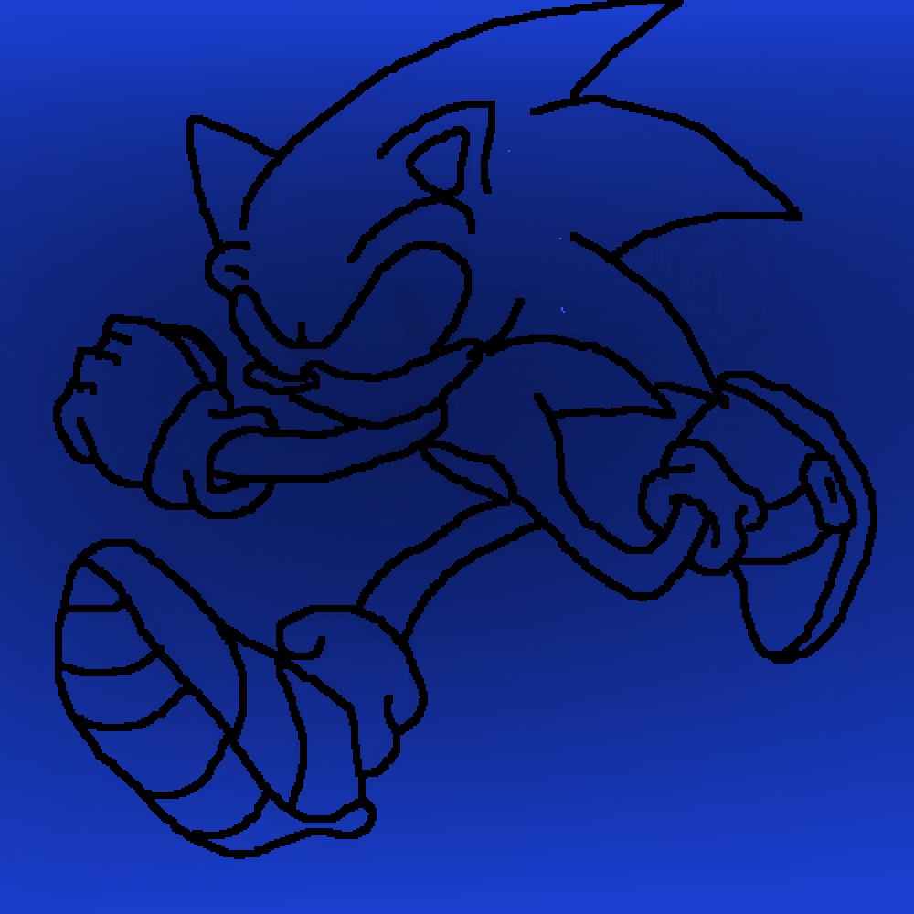 Editing Sonic Wallpaper - Free online pixel art drawing tool - Pixilart