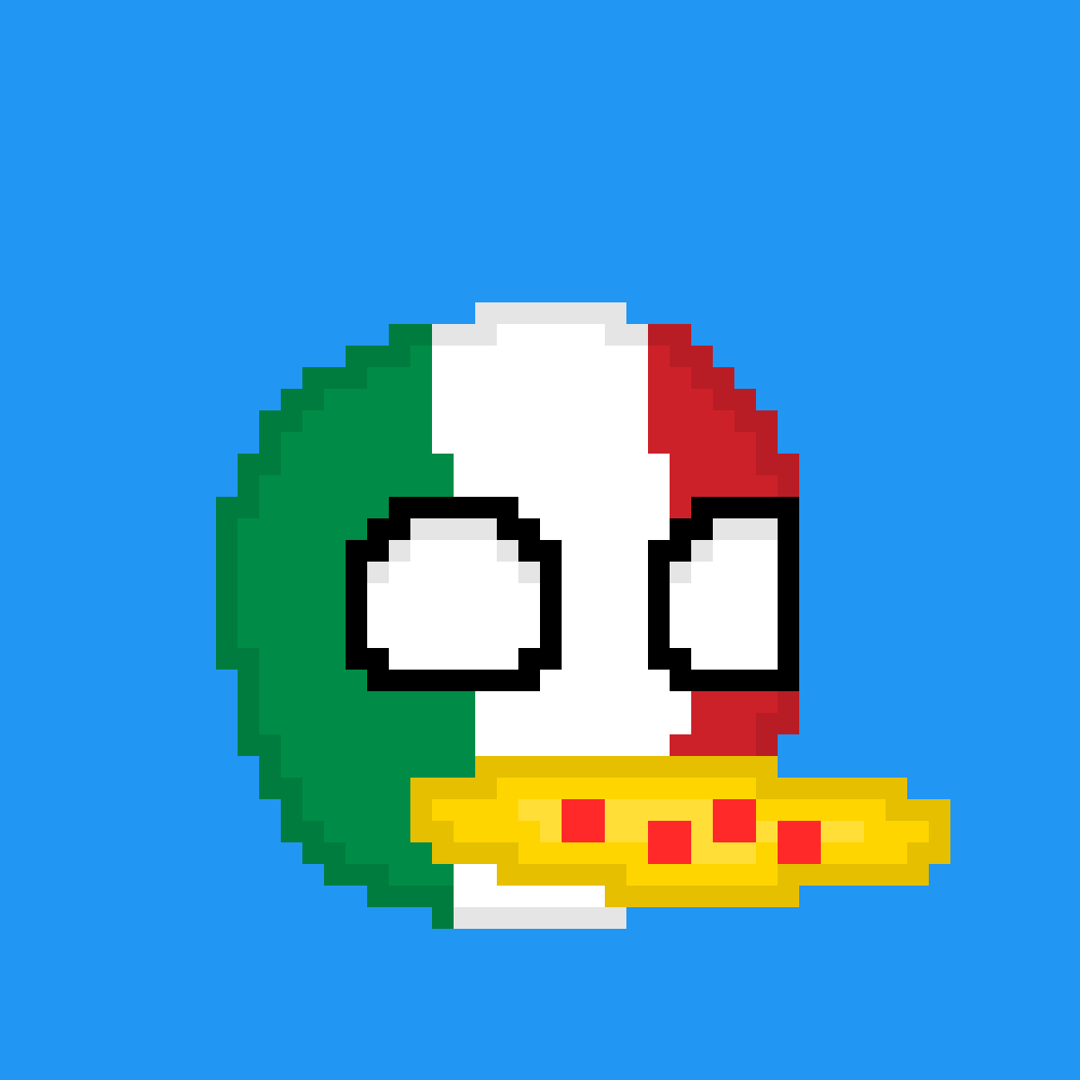 Pixilart - Italyball V2 by TheGlitchyPixel