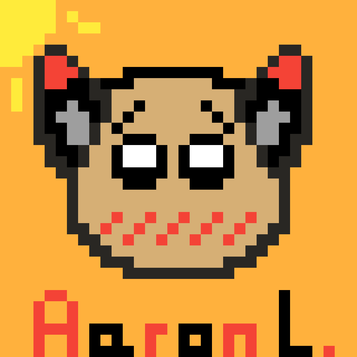 Editing Aaron reunites with Aphmau - Free online pixel art drawing tool ...