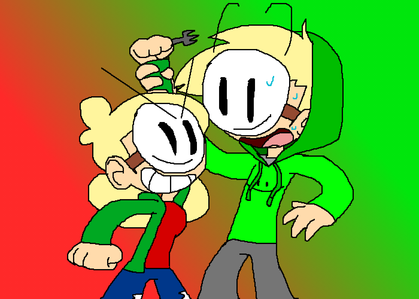 Pixilart - drista and dream by Ma-1AJ