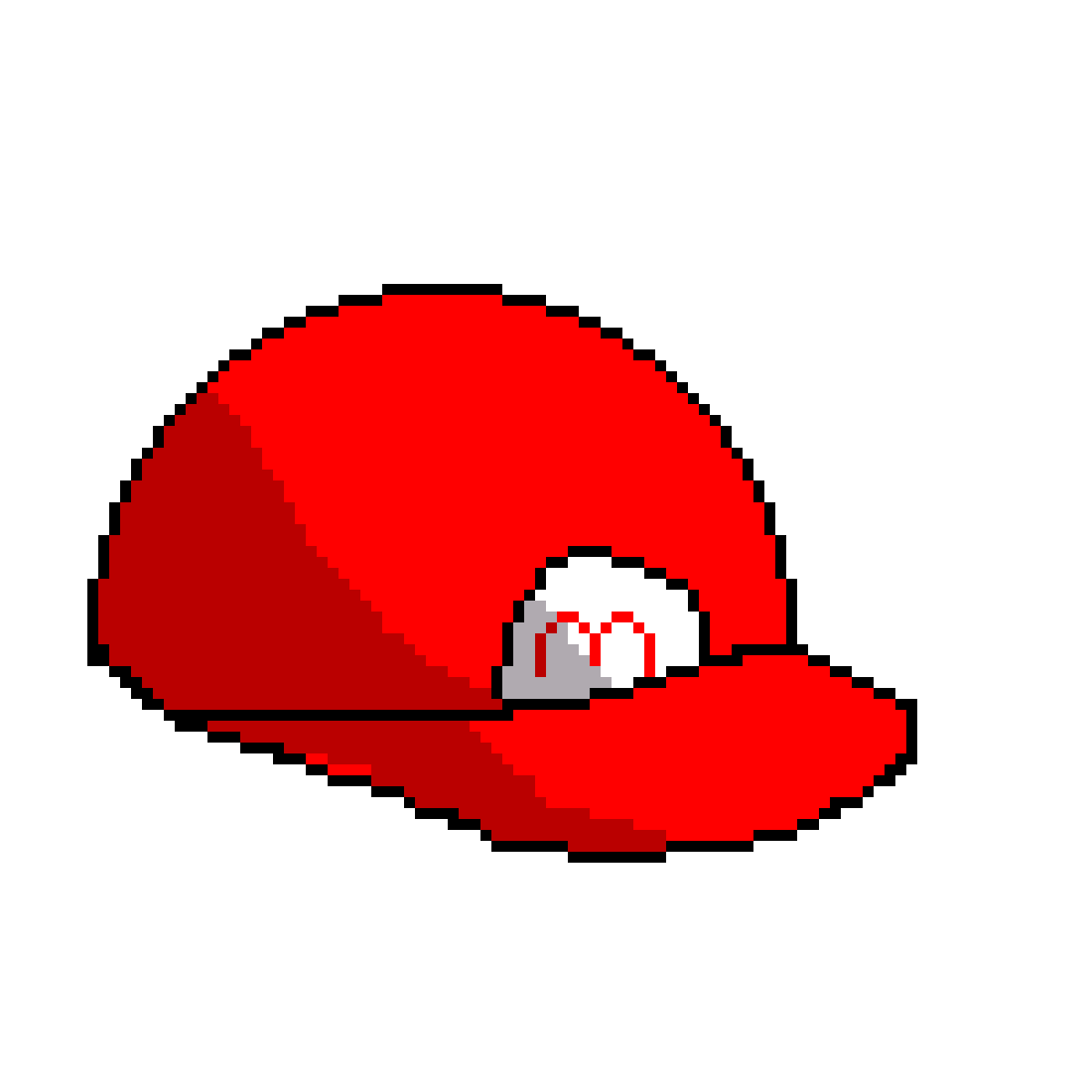 Pixilart - Mario´s Hat Badly drawn by The-Mario-Guy