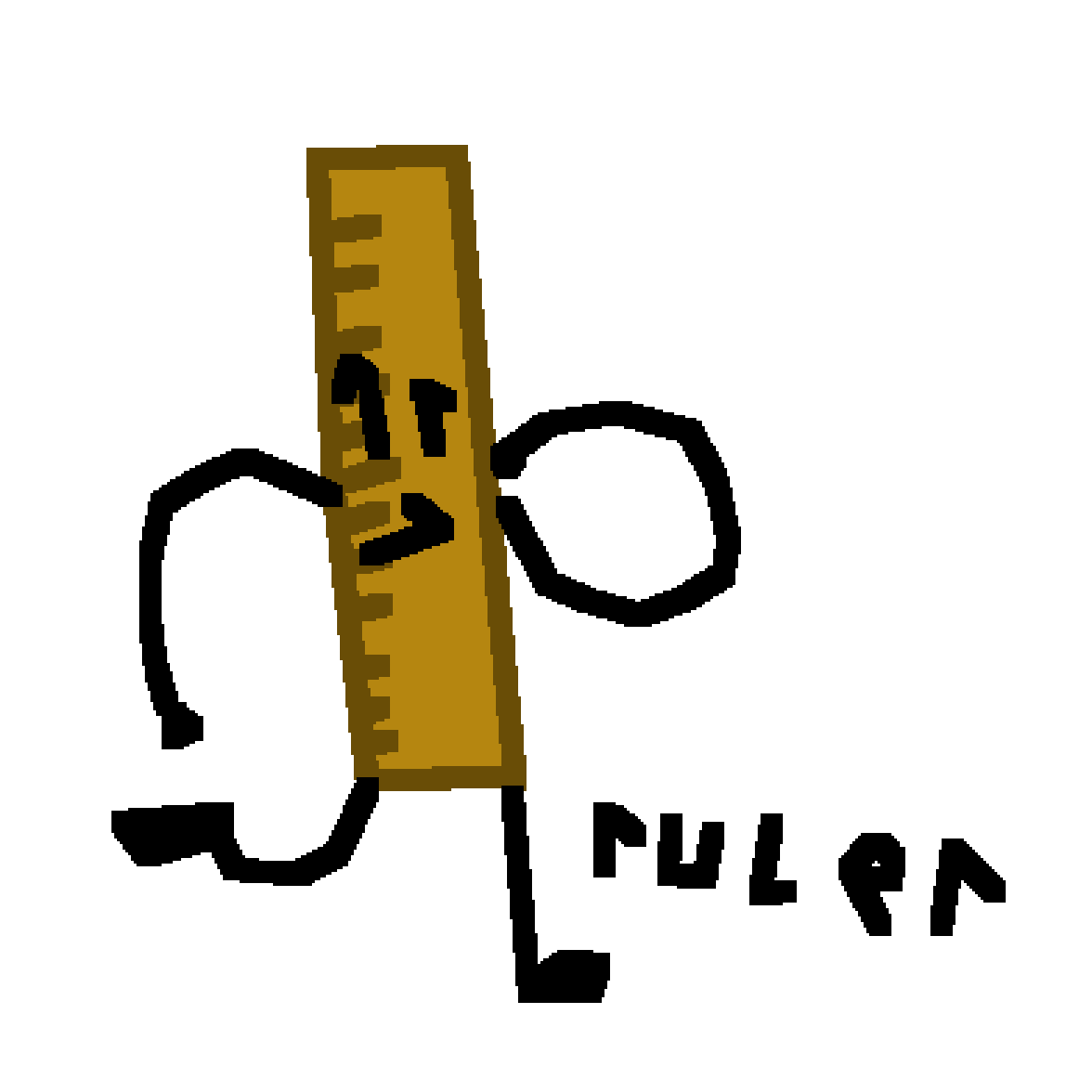 Pixilart - Ruler (For Object Show) by GoinOwen