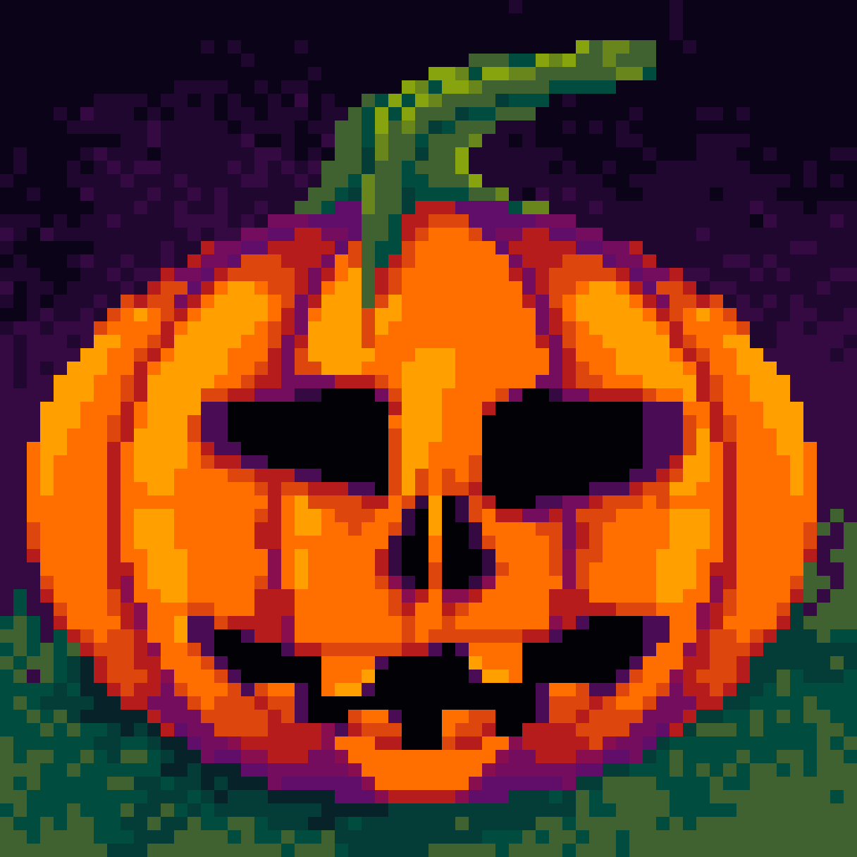 Pixilart - pumpkin by bobbobfred