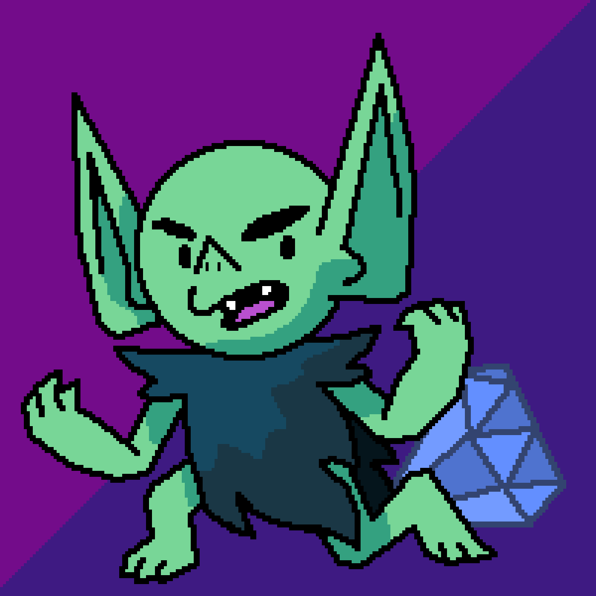 Pixilart - Goblin by Dopey-Dragonite