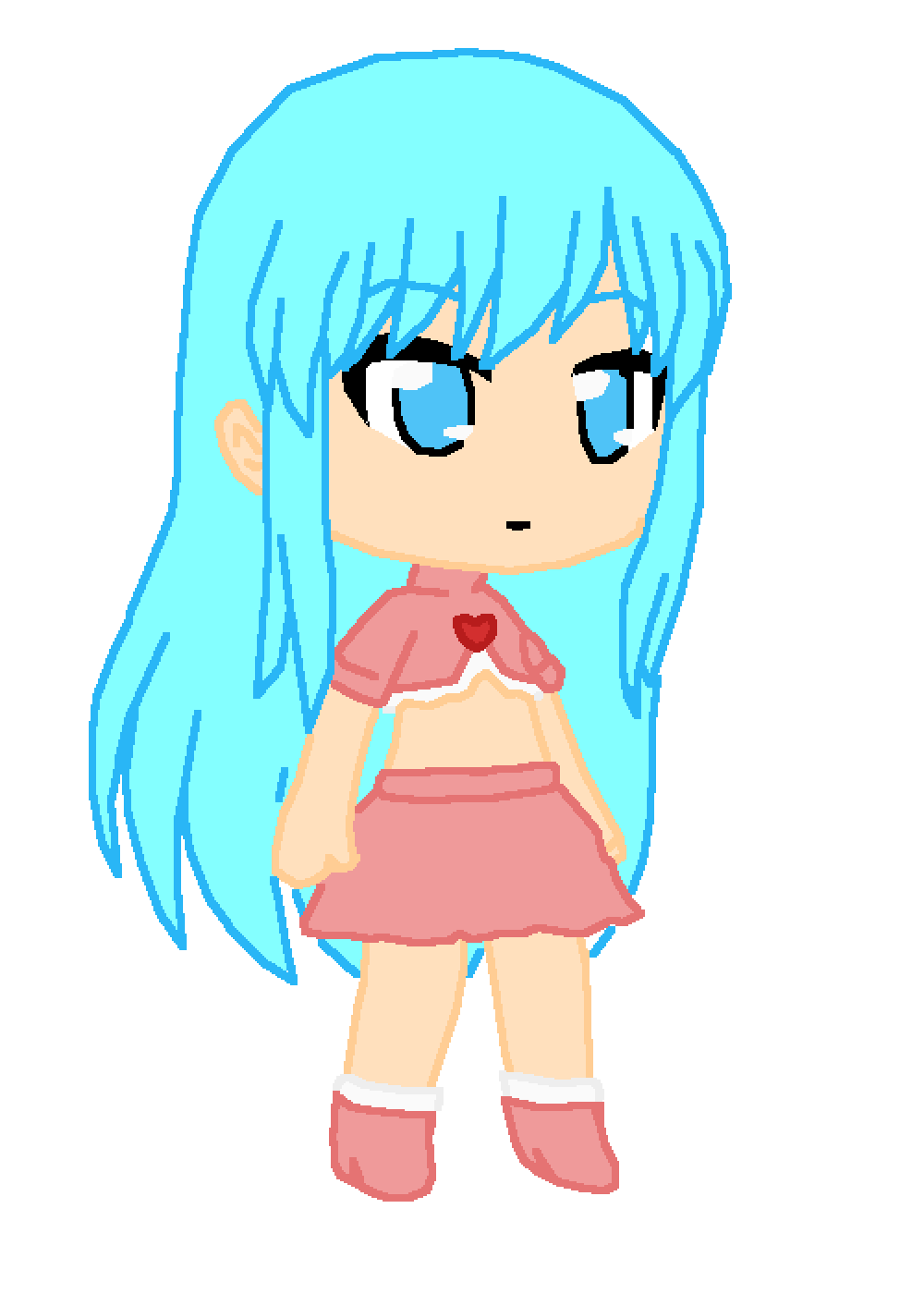 Editing Gucha life - Free online pixel art drawing tool - Pixilart