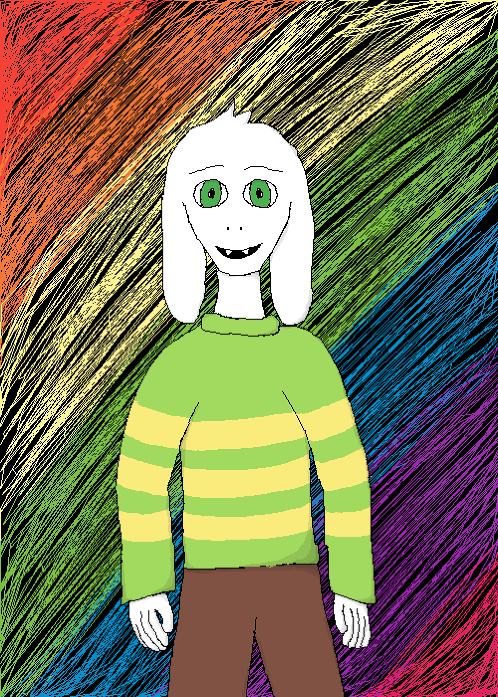Pixilart - Asriel by piece-of-bread