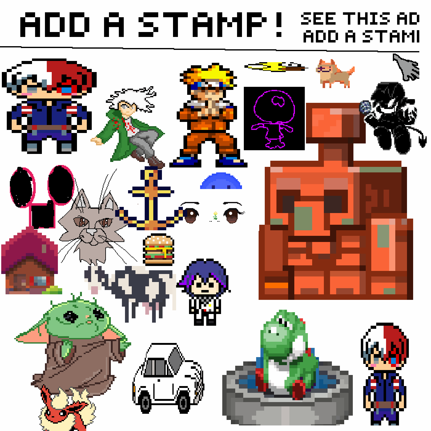 Pixilart - ADD A STAMP by The-Exe-One