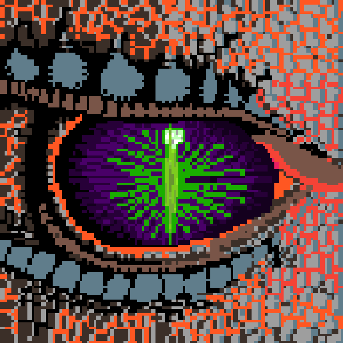 Editing Eye of a Dragon - Free online pixel art drawing tool - Pixilart