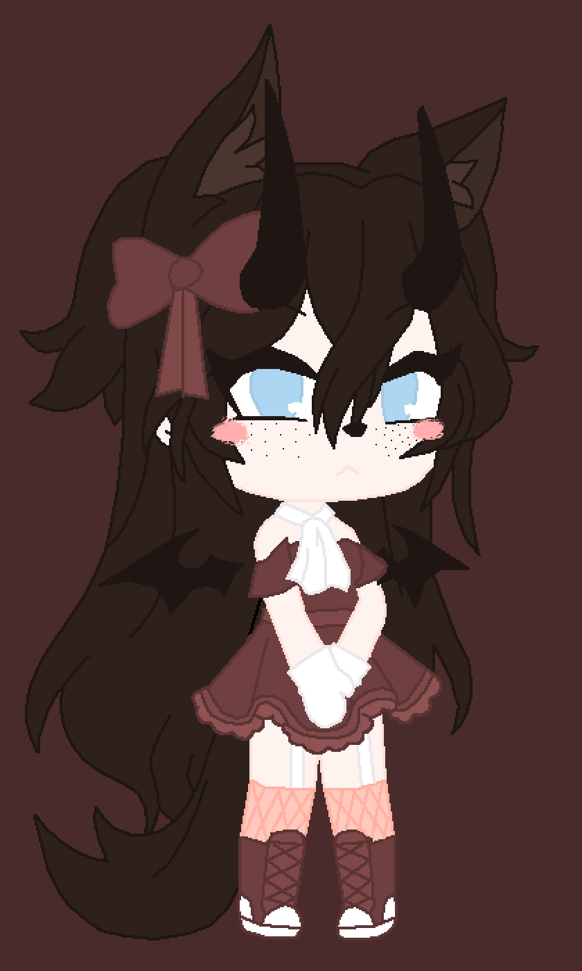 Pixilart - Gacha girl by harukakiritani