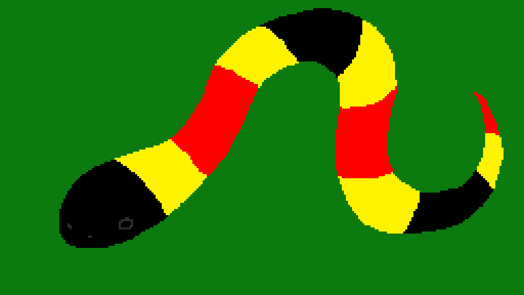 Pixilart - Coral Snake by StarryNight
