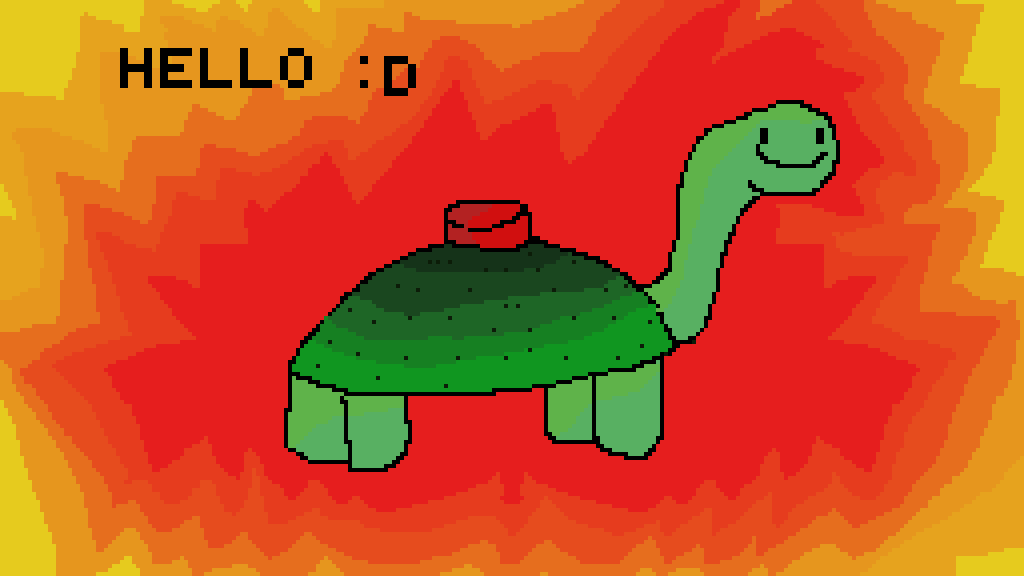 Pixilart - Mine Turtle by Buck37Munch3r