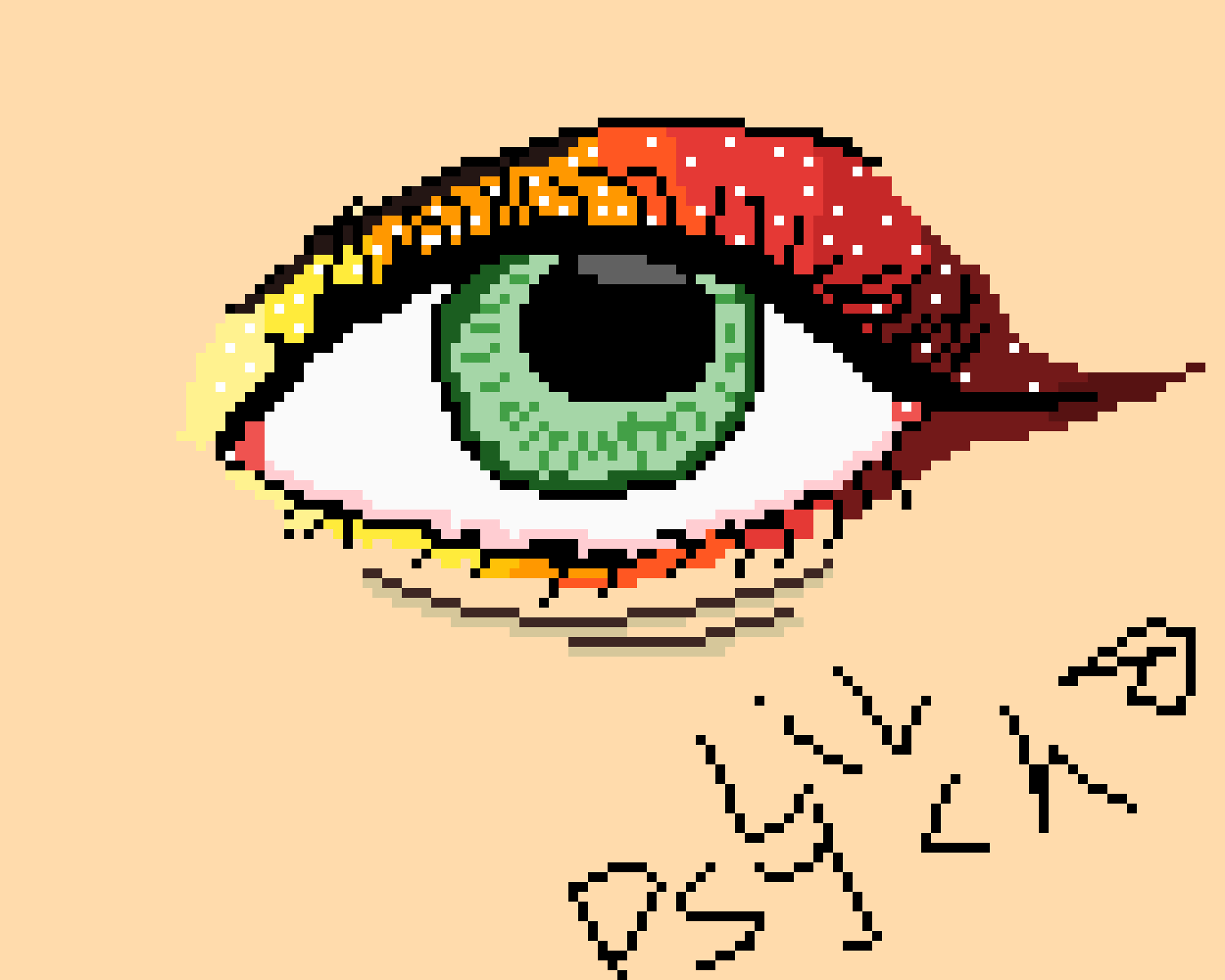 Pixilart - Eye by lil-psycho
