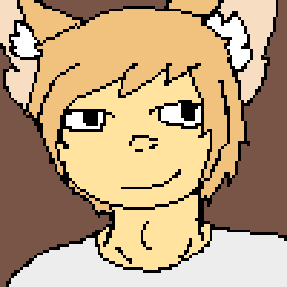 Pixilart - A Human Fennec Fox by DeyQrtz