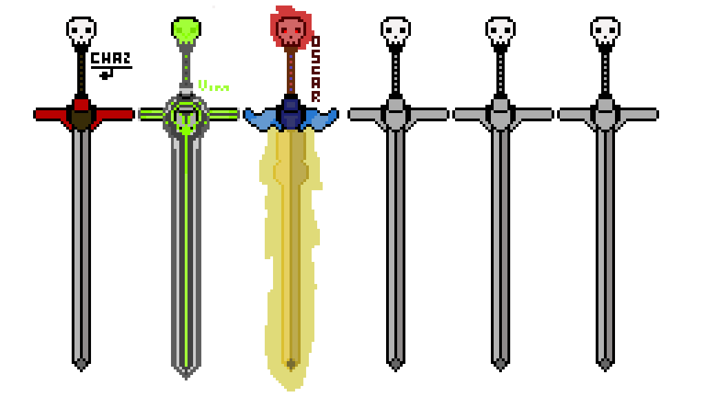 Editing design your own sword - Free online pixel art drawing tool ...