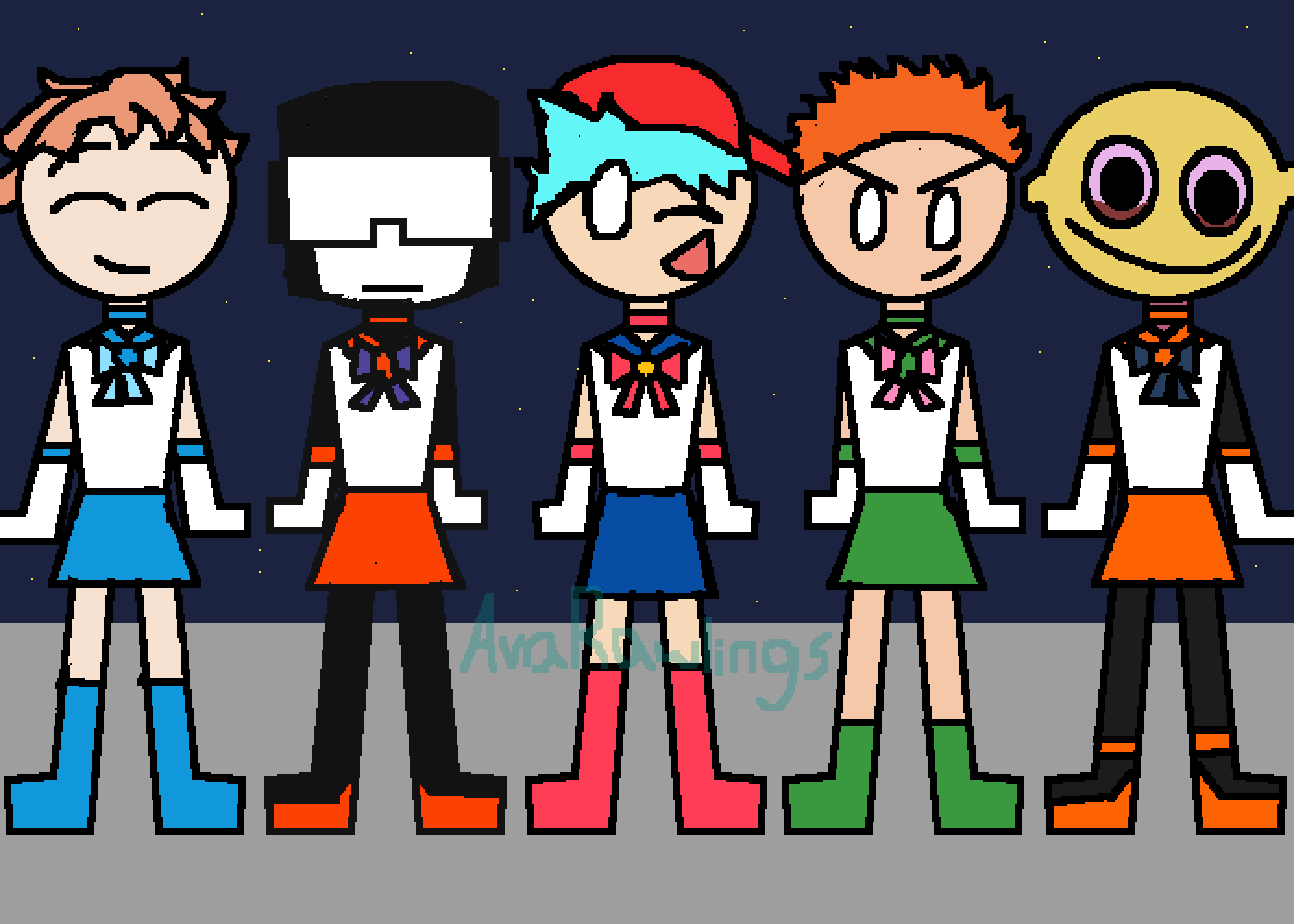 FNF by AvA-22 - Pixilart