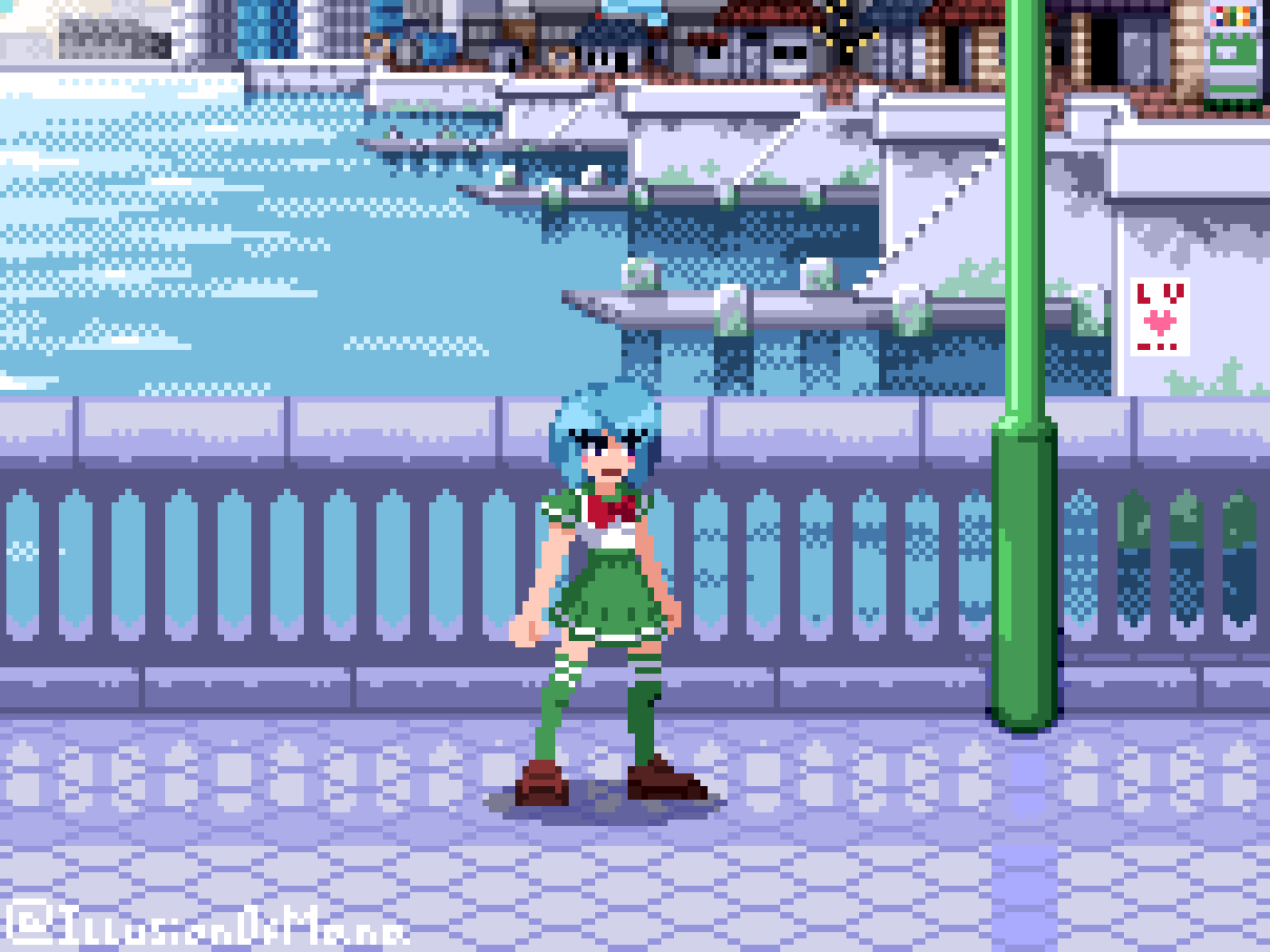 Pixilart River City By IllusionOfMana pixilart-river-city-by-illusionofmana